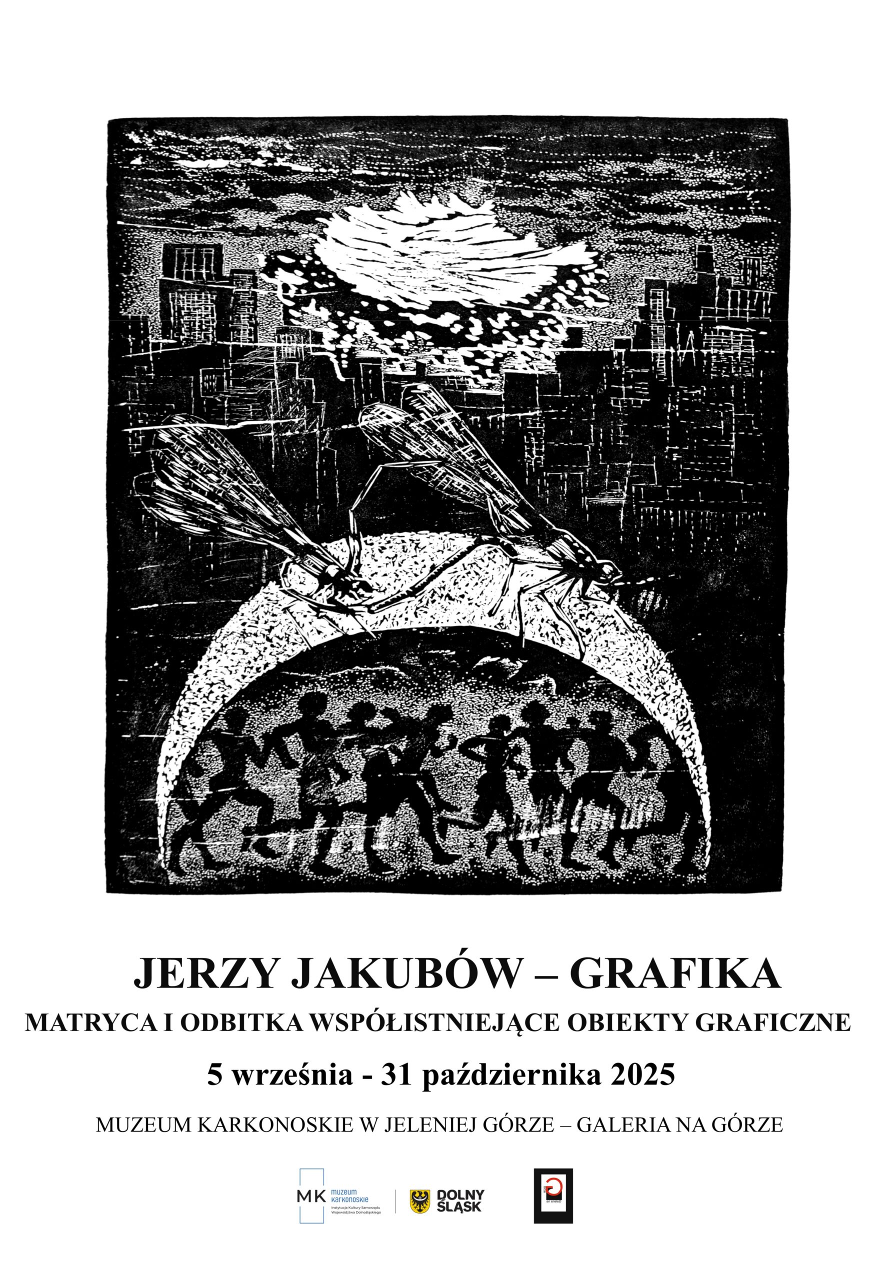 Jerzy Jakubów – Grafika. Matryca i odbitka. Współistniejące obiekty ...